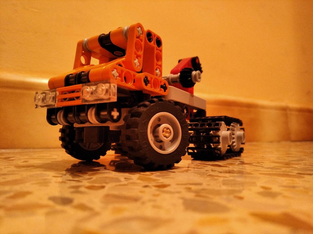 LEGO MOC Mini Tow Truck Snowmobile by VTechnicR_05 | Rebrickable ...