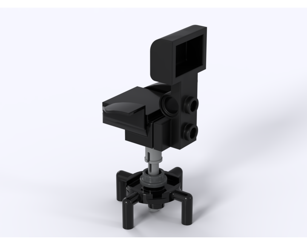 LEGO MOC 8-piece Office Chair by LegoOri | Rebrickable - Build with LEGO