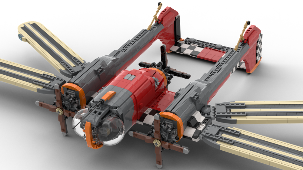 LEGO MOC Dieselpunk Ornithopter by AsgardianStudio | Rebrickable ...