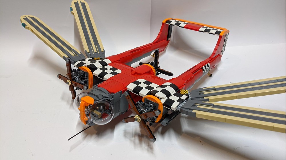 LEGO MOC Dieselpunk Ornithopter by AsgardianStudio | Rebrickable ...