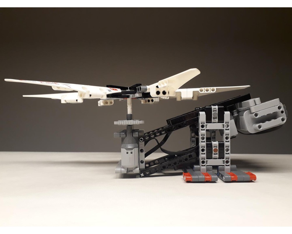Lego Moc Propeller Test Stand By Kueden Rebrickable Build With Lego