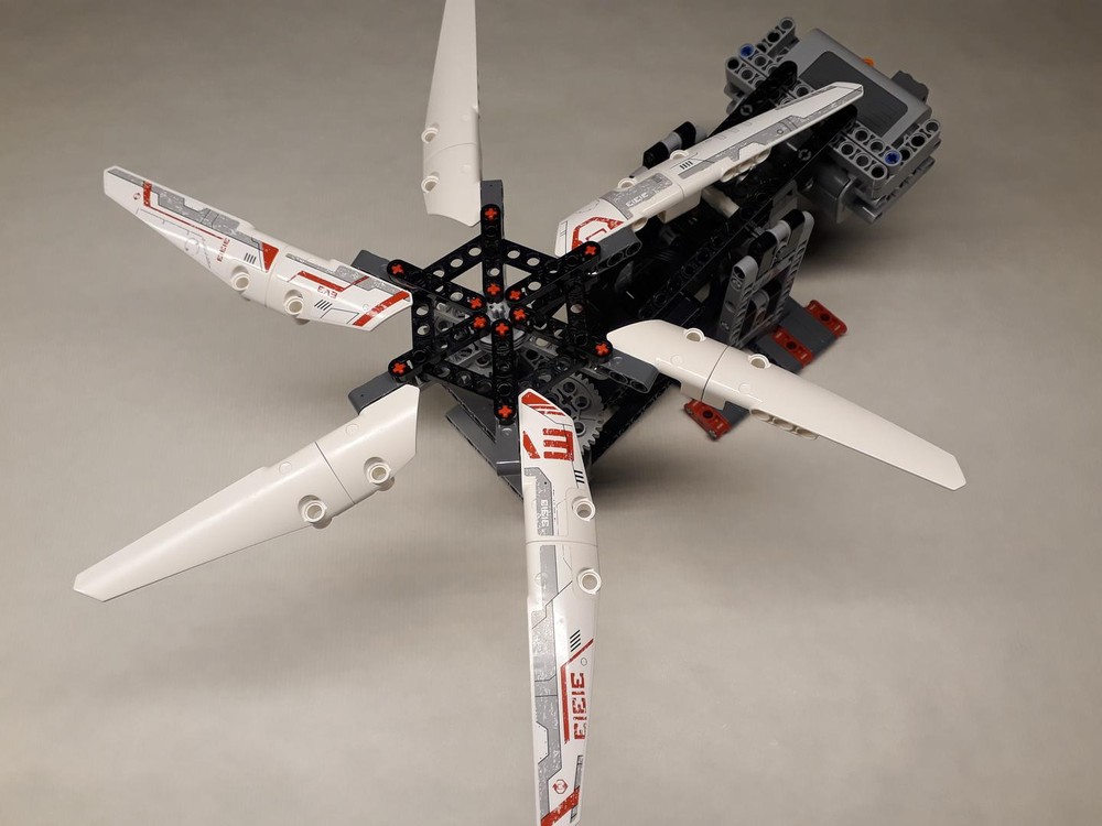 LEGO MOC Propeller Test Stand by kueden | Rebrickable - Build with LEGO