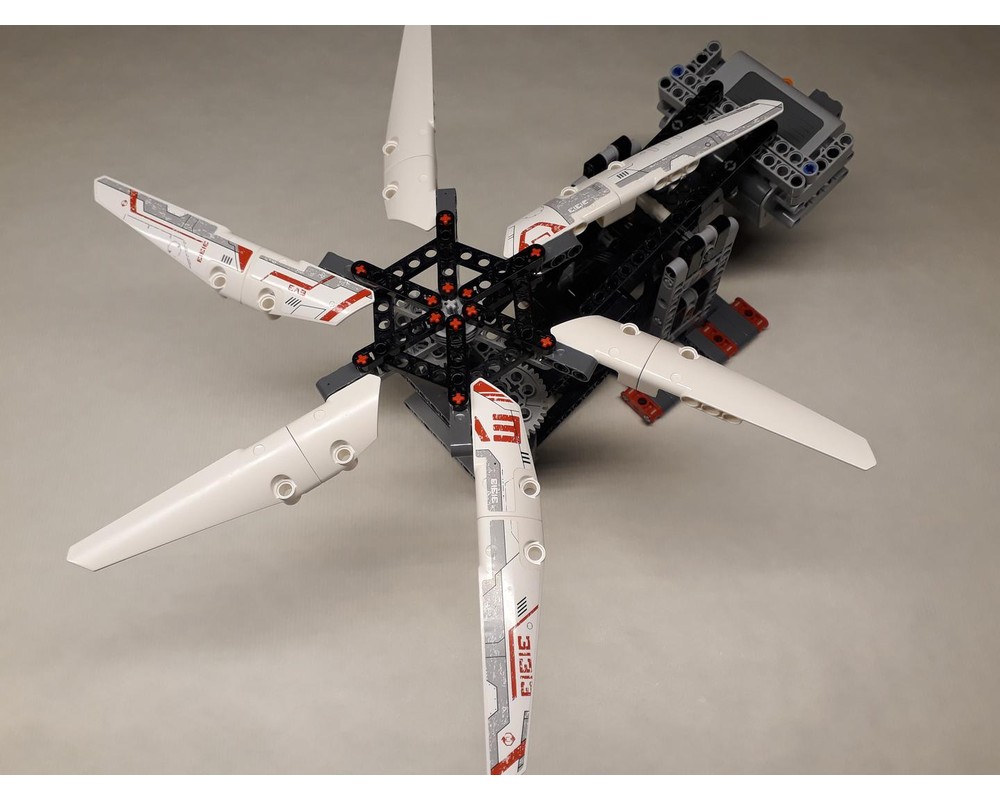 LEGO MOC Propeller Test Stand by kueden | Rebrickable - Build with LEGO