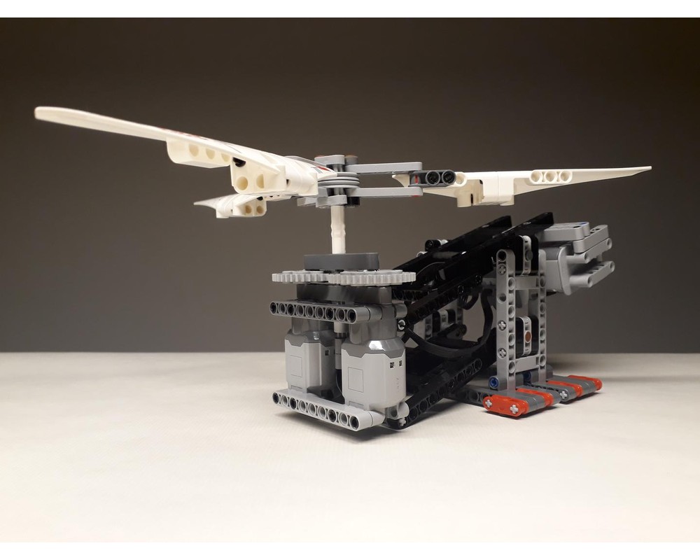 LEGO MOC Propeller Test Stand by kueden | Rebrickable - Build with LEGO