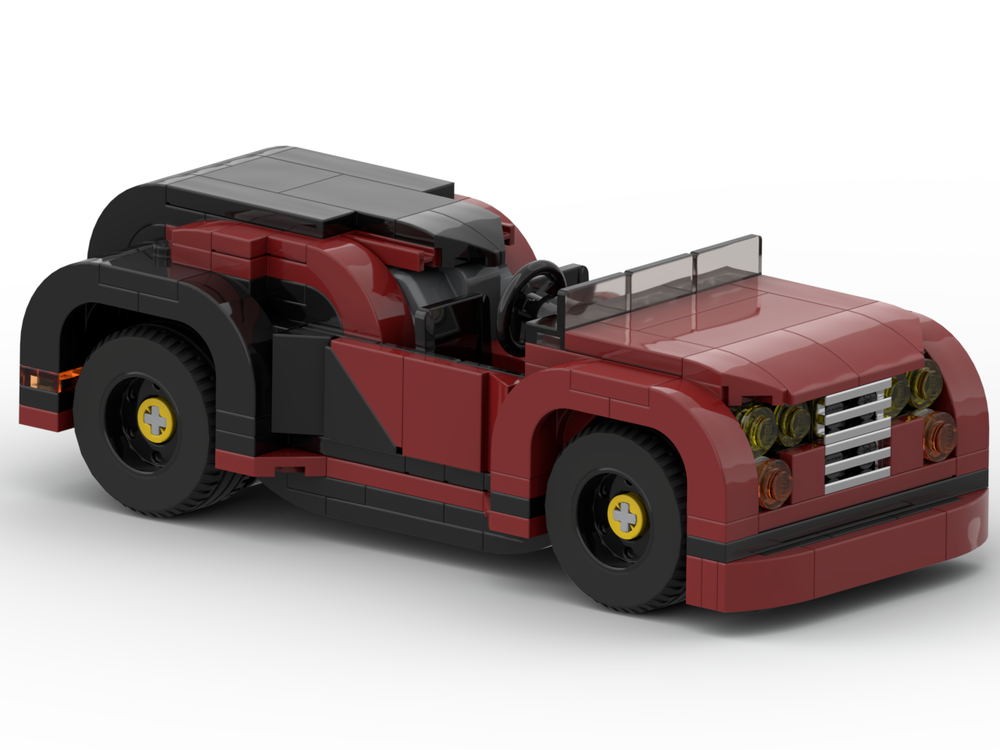 Lego Moc Pullback Roadster Lm Edition By Theoderic Rebrickable