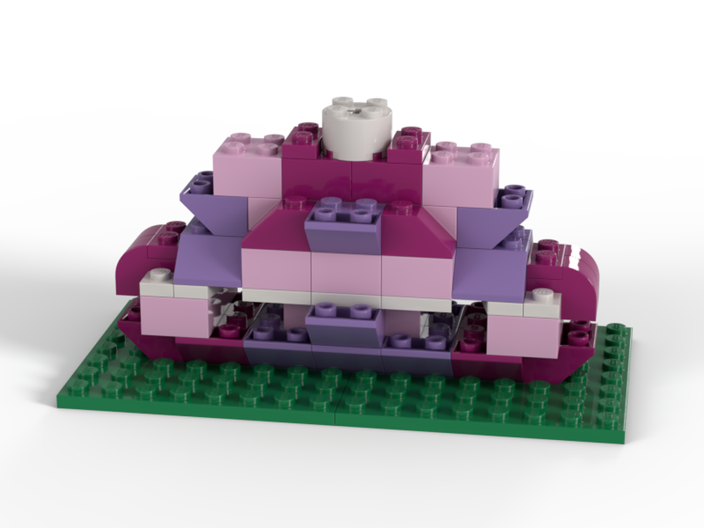 LEGO MOC Pink Palace by Darth Decker | Rebrickable - Build with LEGO