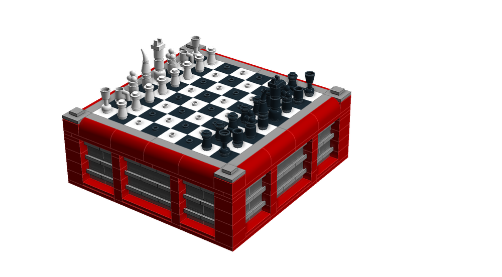 LEGO MOC Tool Box Chess Table by Alex_Sig | Rebrickable - Build with LEGO