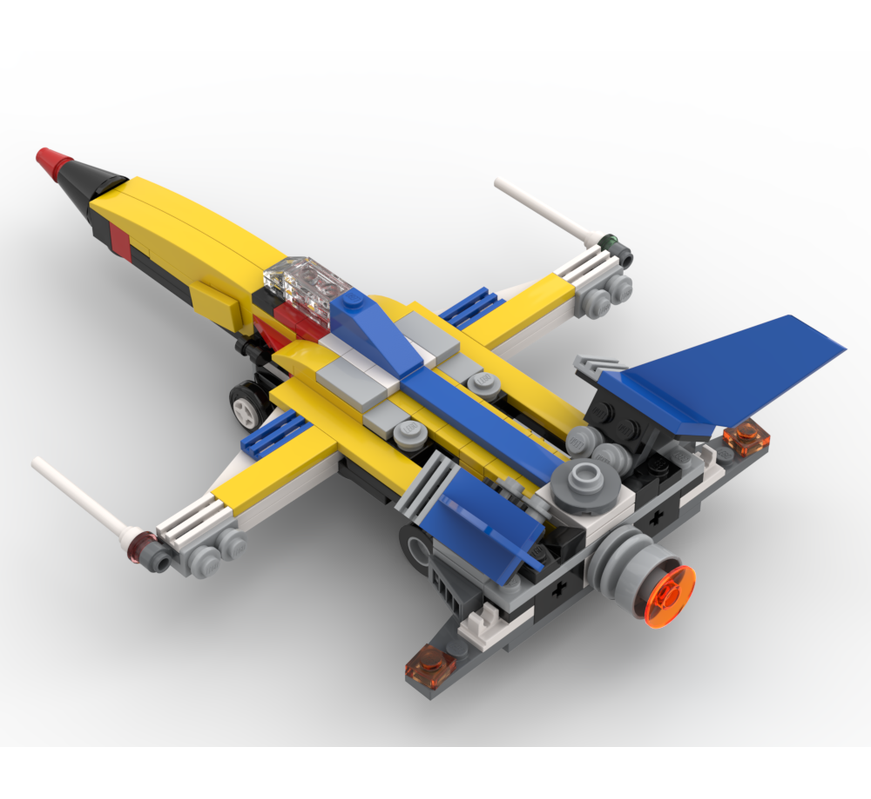 LEGO MOC 31060 Blue Angels Hornet by crazy8ron | Rebrickable - Build ...