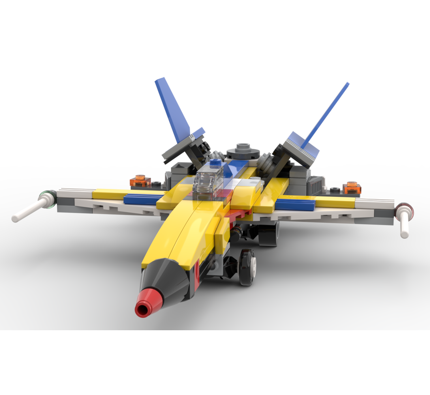LEGO MOC 31060 Blue Angels Hornet by crazy8ron | Rebrickable - Build ...