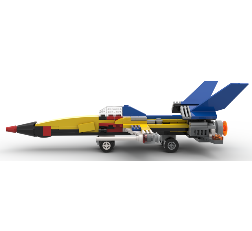 LEGO MOC 31060 Blue Angels Hornet by crazy8ron | Rebrickable - Build ...