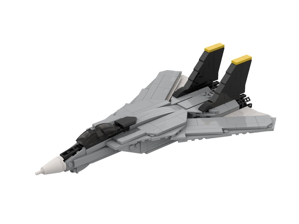 LEGO MOC F-14 Tomcat - Microfig Scale by JustOneMoreBrick | Rebrickable ...