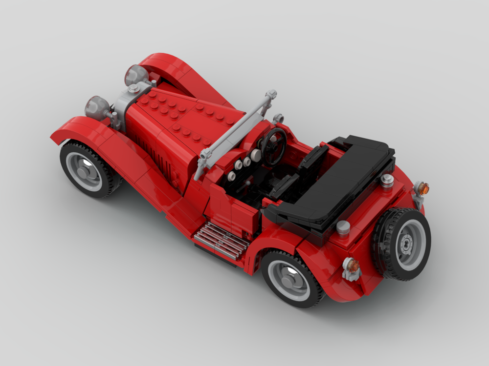 LEGO MOC Jaguar SS100 by ww | Rebrickable - Build with LEGO
