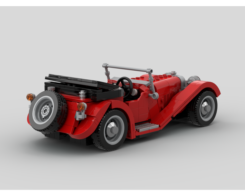 LEGO MOC Jaguar SS100 by ww | Rebrickable - Build with LEGO