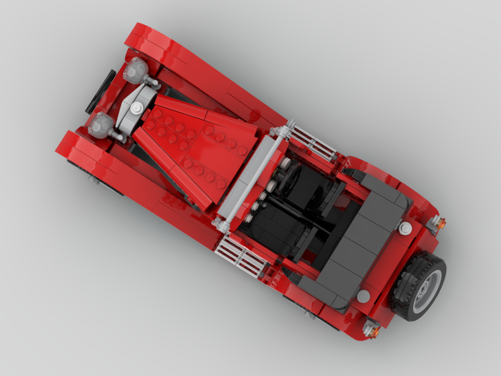 LEGO MOC Jaguar SS100 by ww | Rebrickable - Build with LEGO