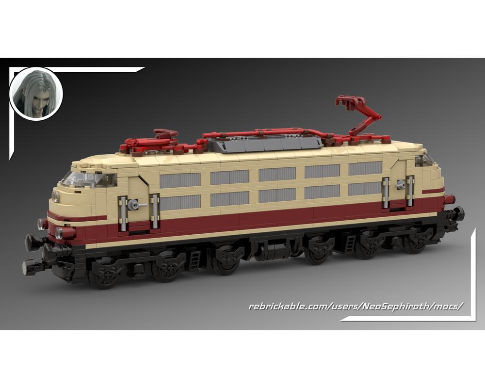 LEGO MOC-34313 BR 103 Rheingold Locomotive (Train > 9V > My Own ...