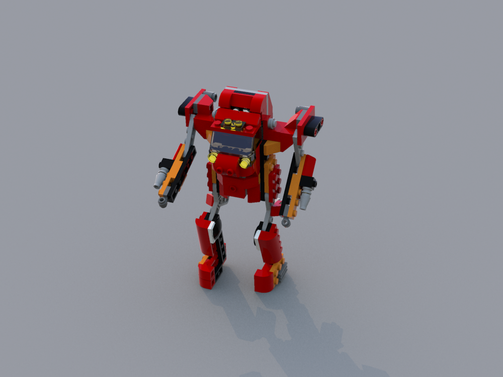 Lego Moc 31003 Mech By Abokado Rebrickable Build With Lego