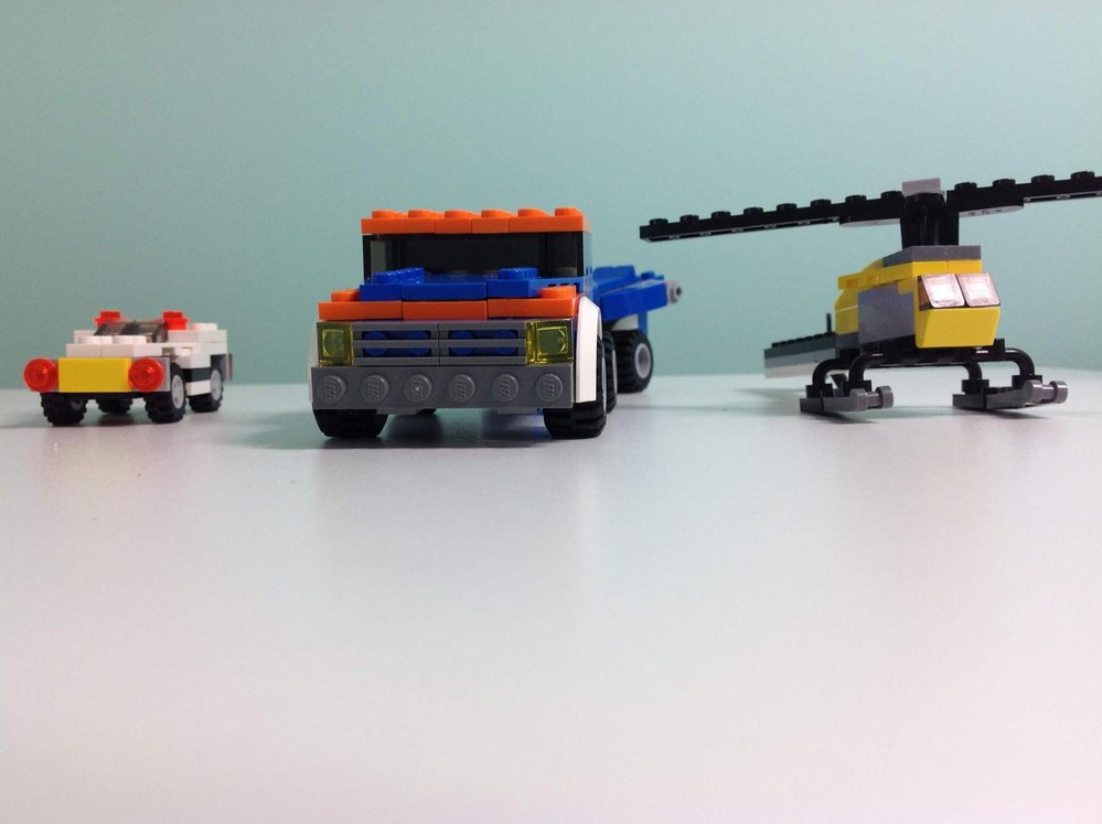 LEGO MOC Truck, Trailer, Boat, Helicopter, Ambulance 5765 by ...