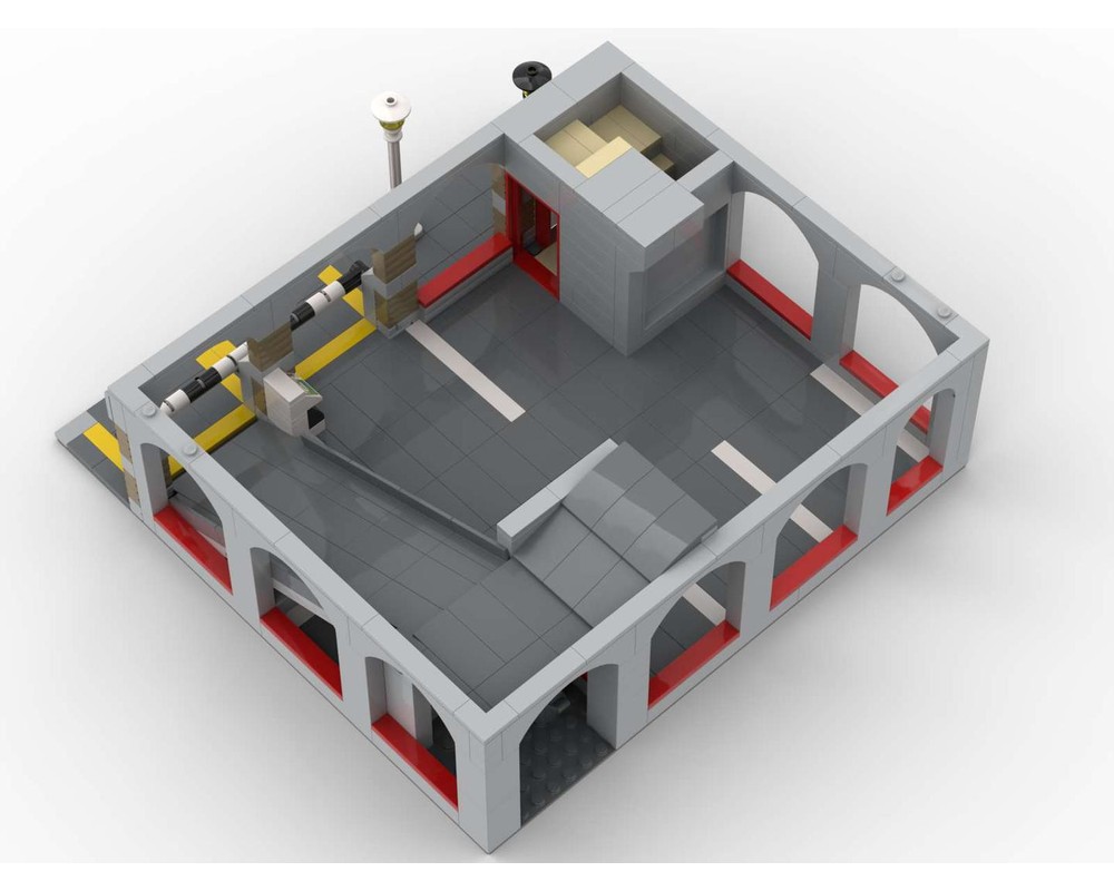 LEGO MOC Modular Small Car Parking Garage by Jhobbs | Rebrickable ...