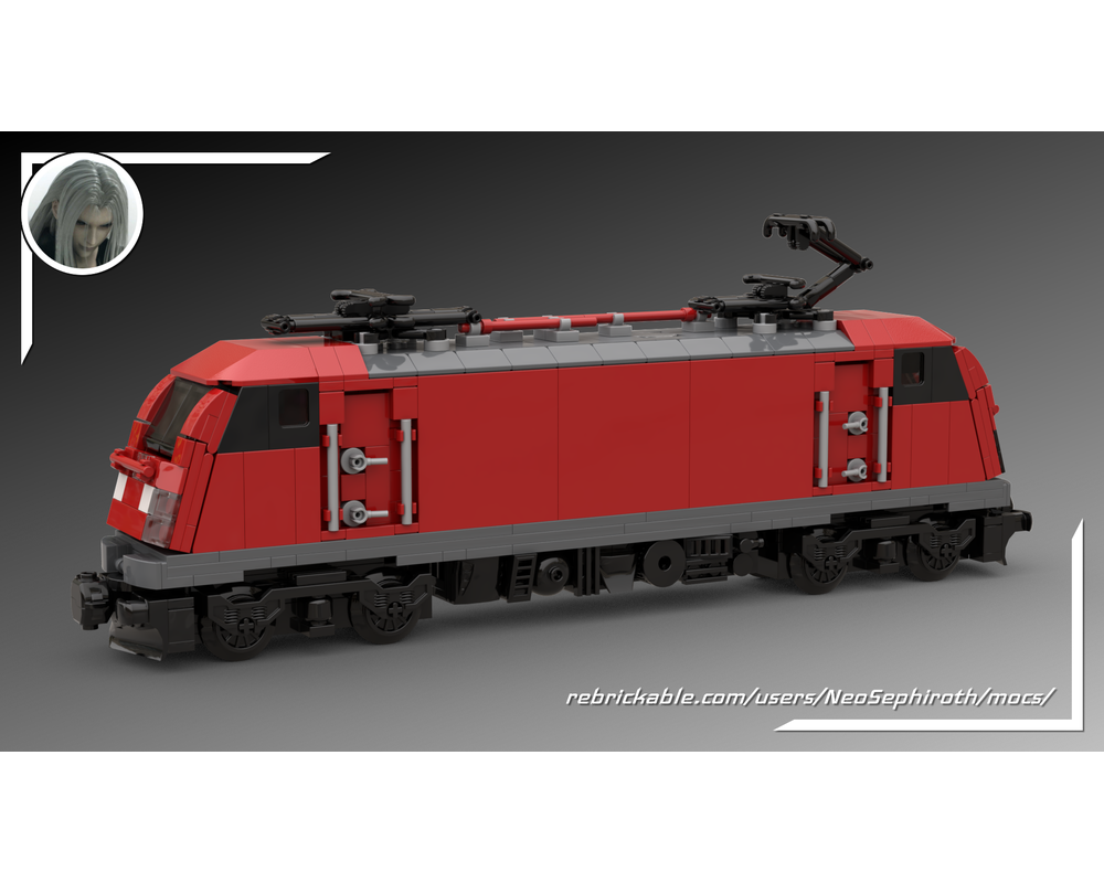 LEGO MOC Siemens Taurus III locomotive by NeoSephiroth | Rebrickable ...