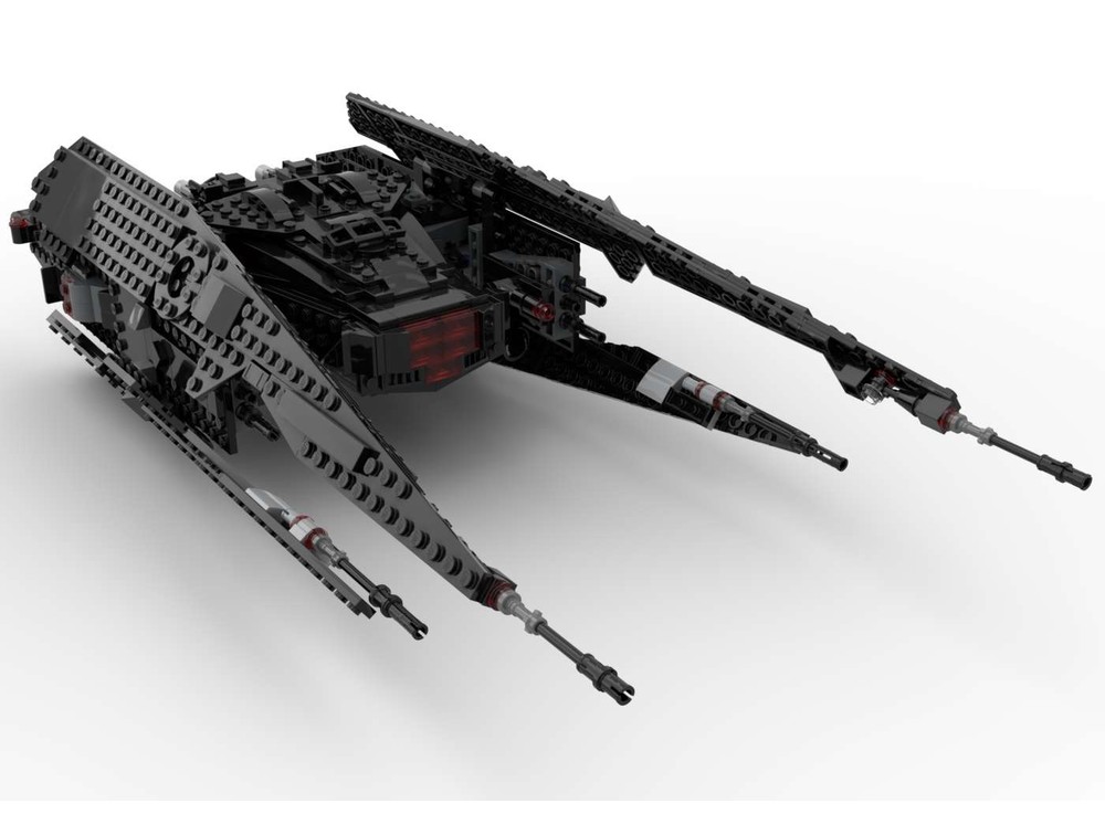 LEGO MOC 75256 - Tie Silencer - Knights of Ren Edition by the_bricked ...