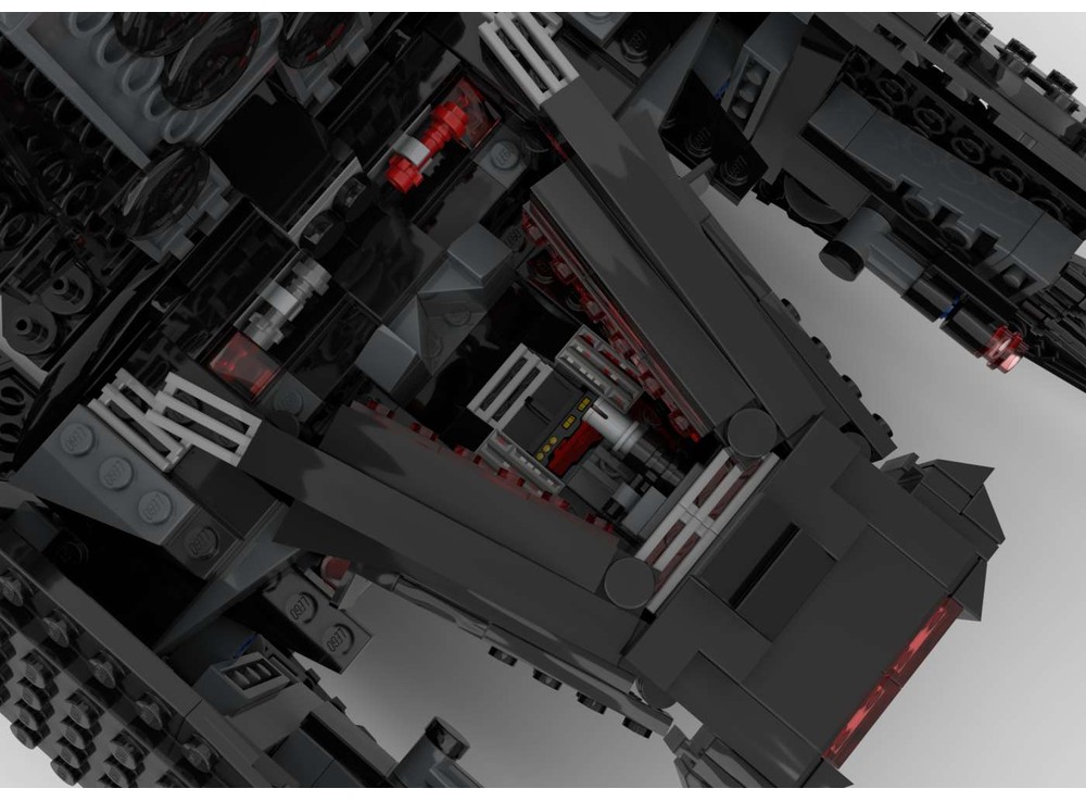 LEGO MOC 75256 - Tie Silencer - Knights of Ren Edition by the_bricked ...