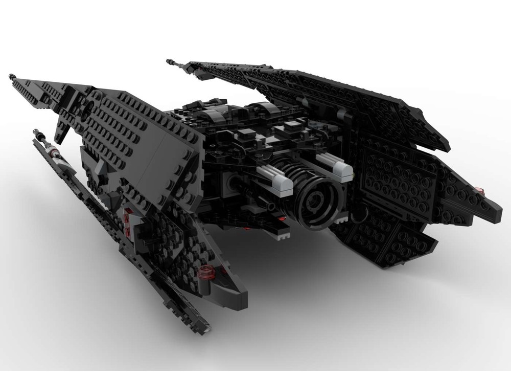LEGO MOC 75256 - Tie Silencer - Knights of Ren Edition by the_bricked ...