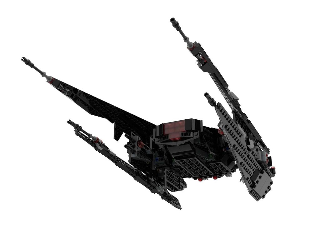 LEGO MOC 75256 - Tie Silencer - Knights of Ren Edition by the_bricked ...