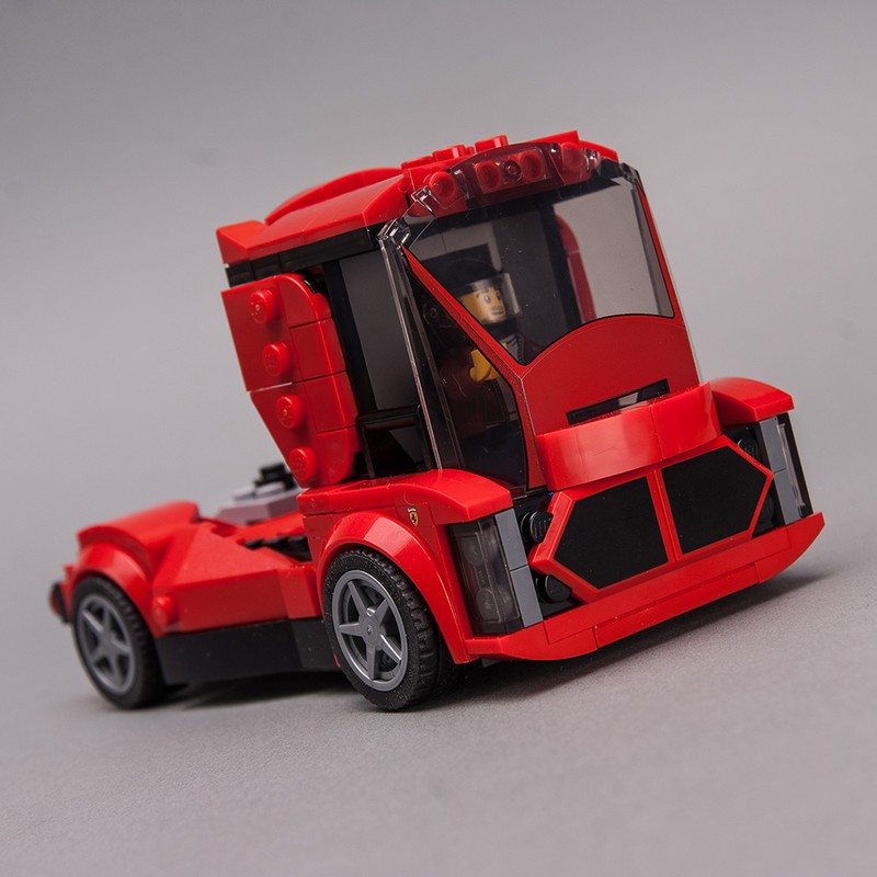 LEGO MOC 76895 Truck by Keep On Bricking | Rebrickable - Build with LEGO