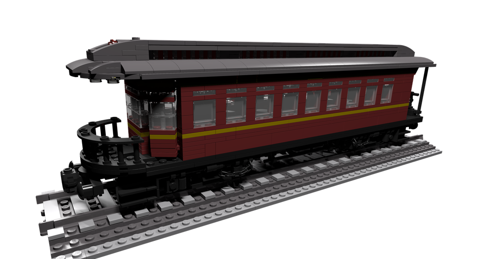 LEGO MOC Pacific Observation Car by snakebyte | Rebrickable - Build ...