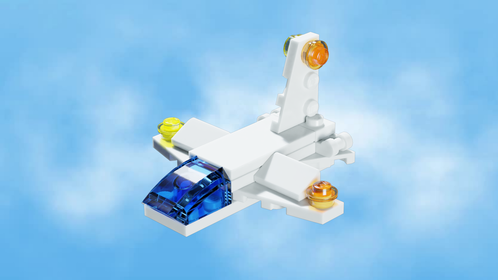 LEGO MOC Nano Plane by 6Maxence | Rebrickable - Build with LEGO