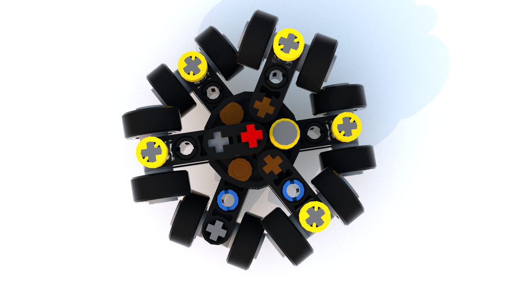 LEGO MOC Omni-Wheel-III by kueden | Rebrickable - Build with LEGO
