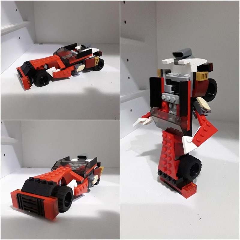 LEGO MOC 31100 - Transformer by LegoOri | Rebrickable - Build with LEGO