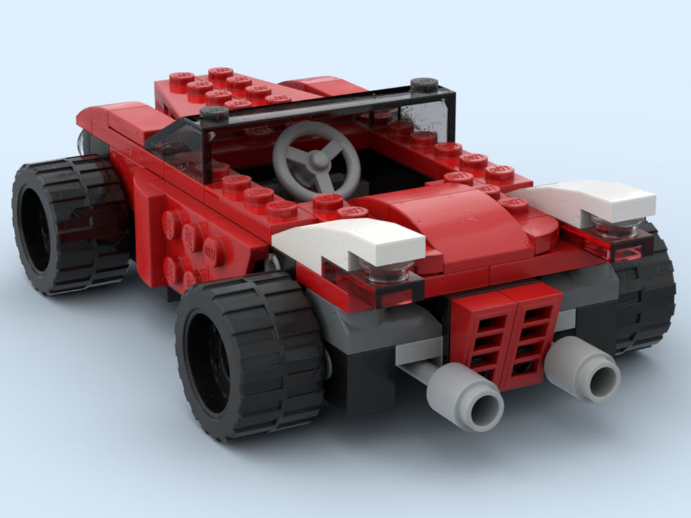 LEGO MOC 31100 Low Rider by thekitchenscientist | Rebrickable - Build ...
