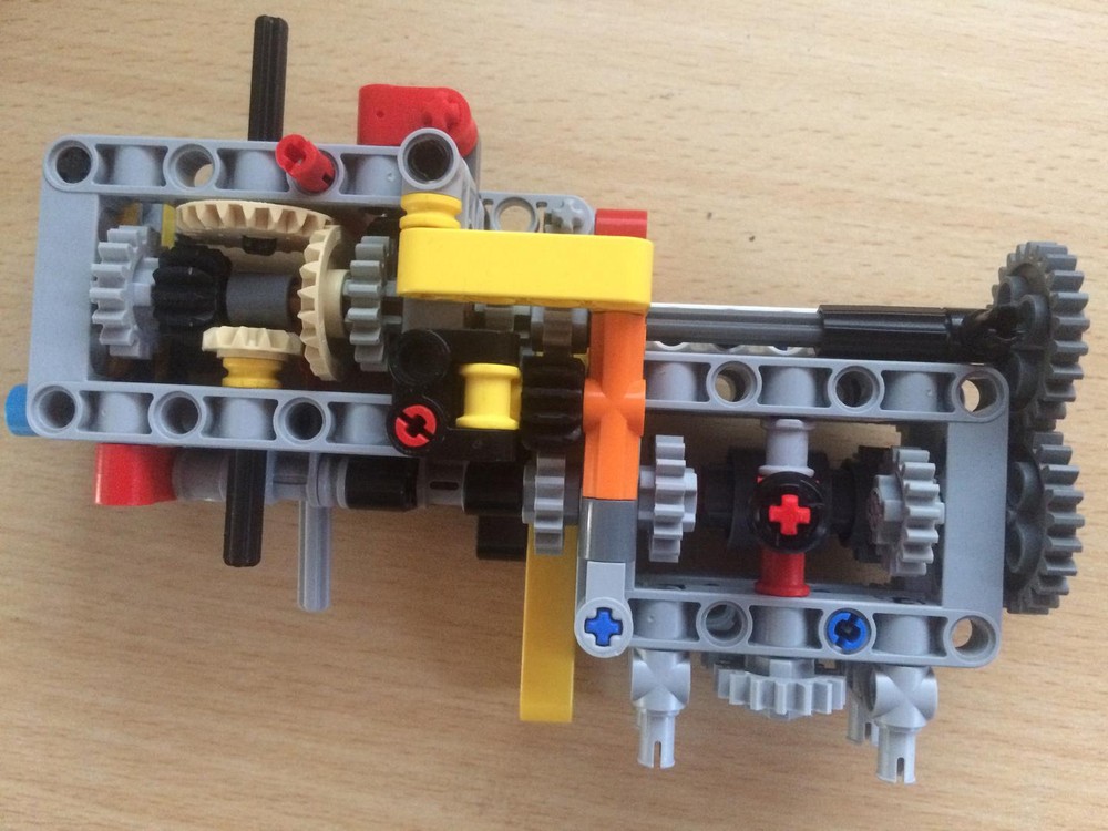 LEGO MOC Direction and Output Selector by gnocchi_the_cat | Rebrickable ...