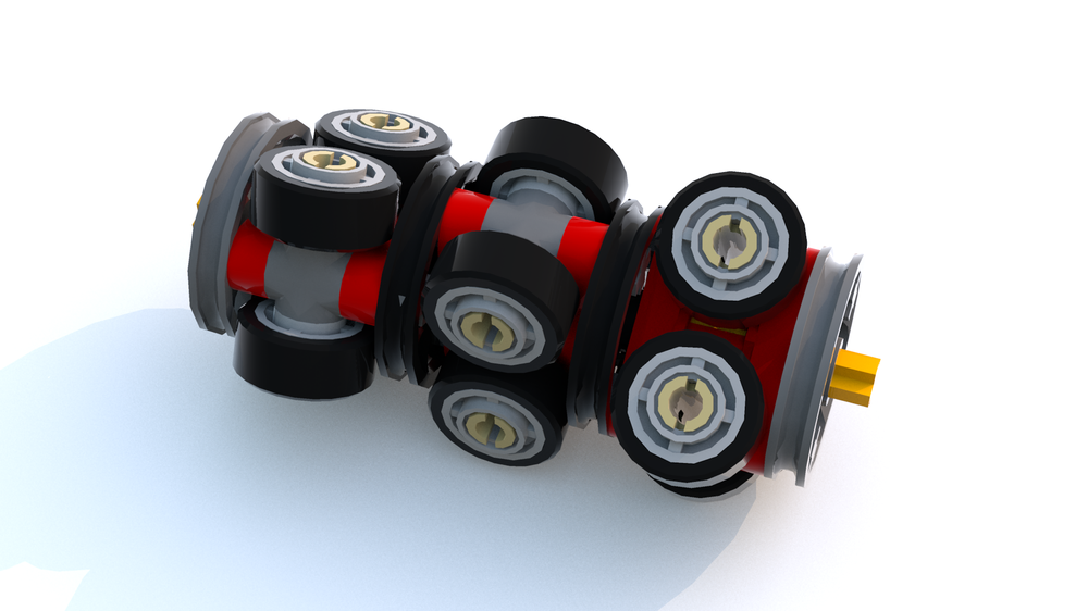 LEGO MOC Omni-Wheel-V by kueden | Rebrickable - Build with LEGO
