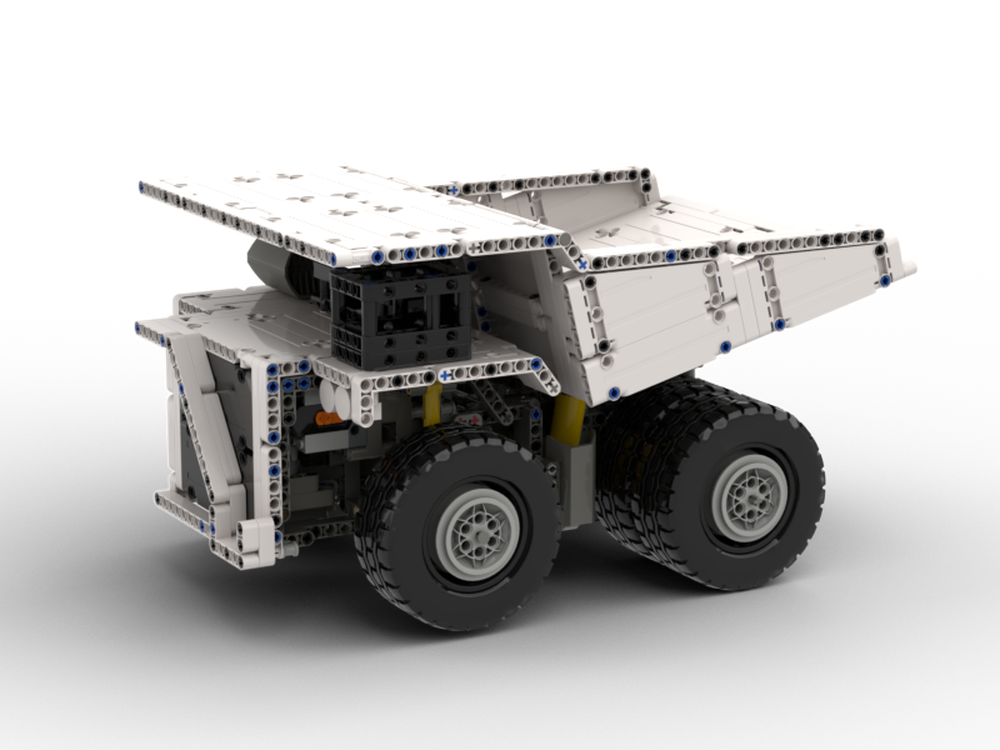 LEGO MOC Mining truck by jorgeopesi | Rebrickable - Build with LEGO