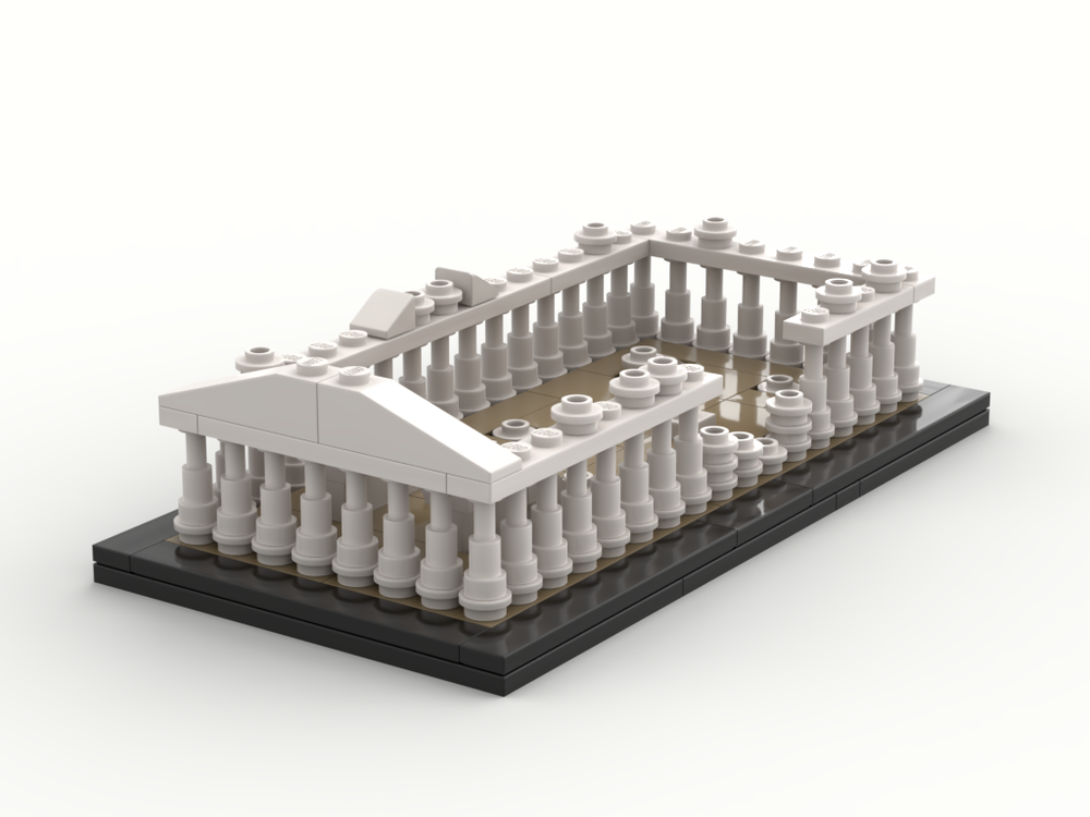 LEGO MOC Parthenon by klosspalatset | Rebrickable - Build with LEGO
