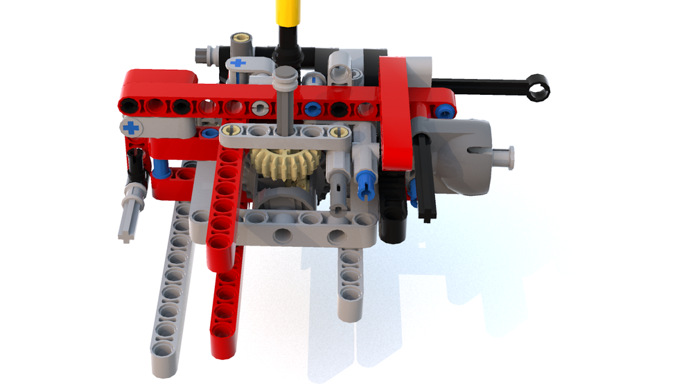 LEGO MOC 9398/41999 Axle with Buggy motor by VoidSerpent | Rebrickable ...