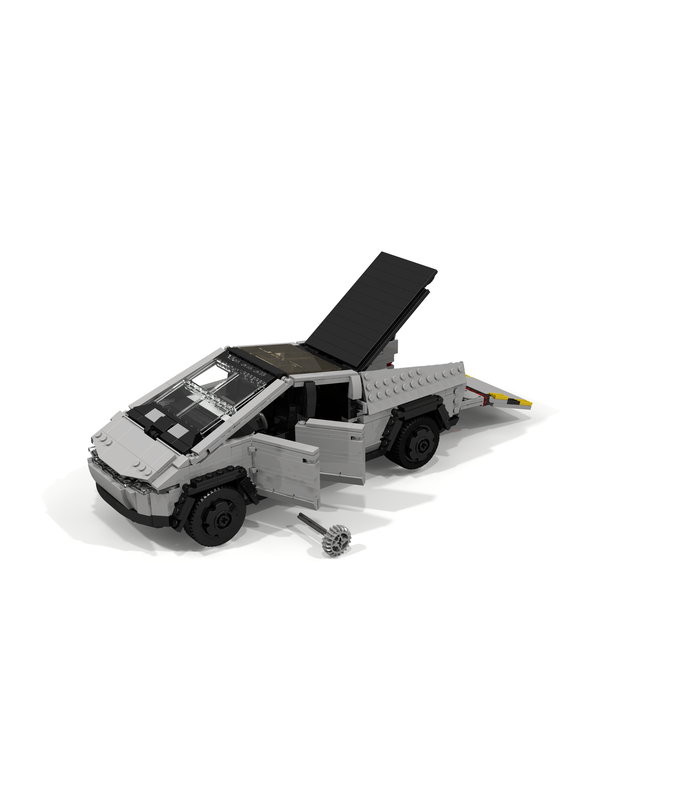 LEGO MOC Tesla Cybertruck Launch V3 - Miniland 1:21 - Expert by lego911 ...