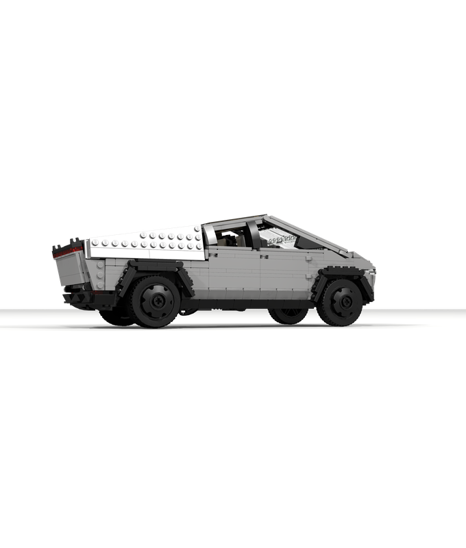 LEGO MOC Tesla Cybertruck Launch V3 - Miniland 1:21 - Expert by lego911 ...