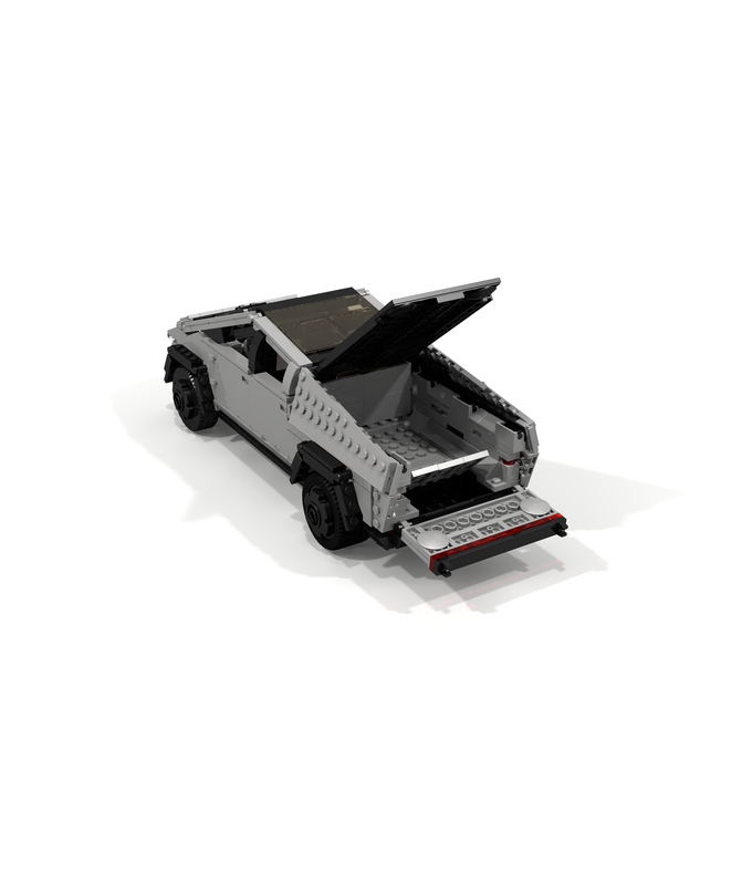 LEGO MOC Tesla Cybertruck Launch V3 - Miniland 1:21 - Expert by lego911 ...