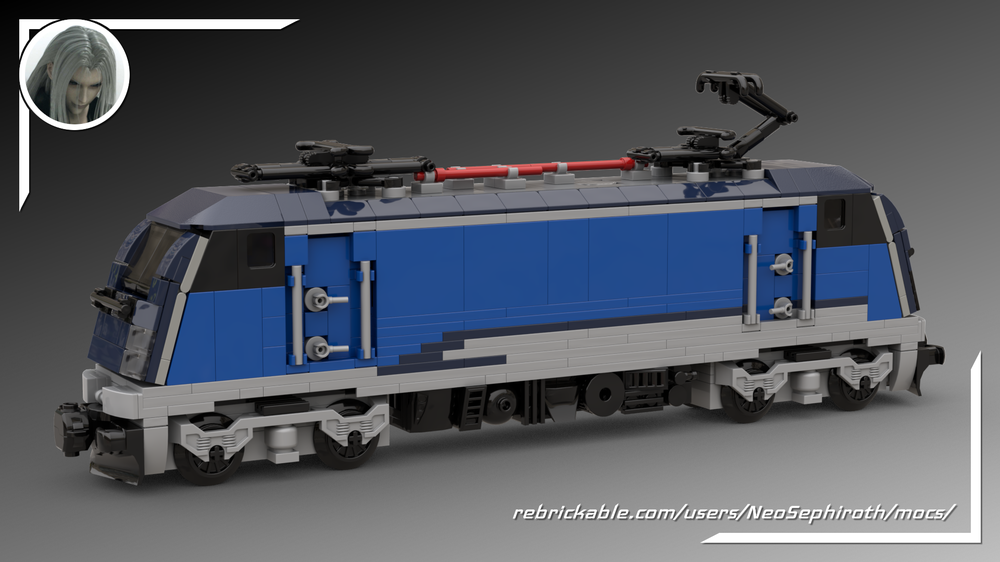 Lego Moc Čd Railjet Taurus Iii Locomotive By Neosephiroth Rebrickable