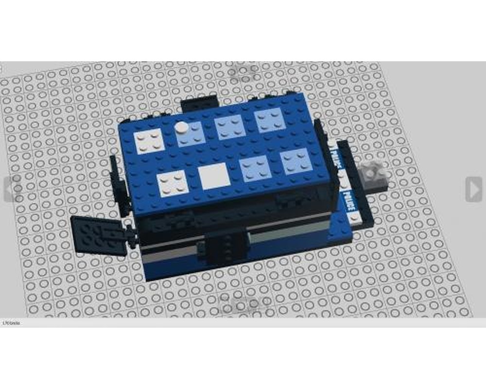 LEGO MOC TARDIS Raspberry Pi Case by GlitchReboot | Rebrickable - Build ...