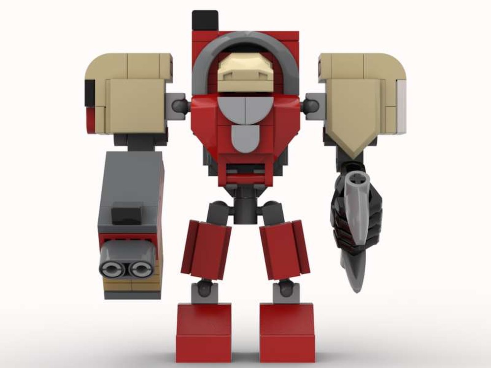 LEGO MOC Battle Suit (Warhammer 40k Blood Ravens Terminator Style) by ...