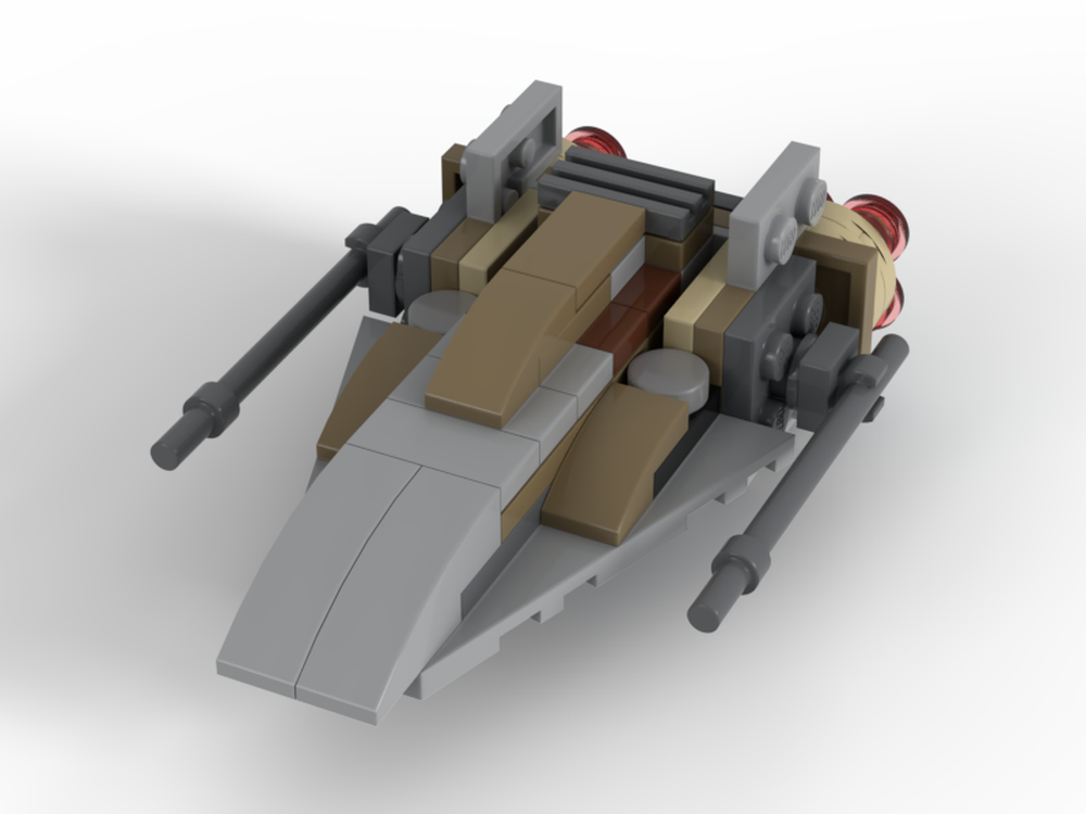 Lego Moc A Wing Millennium Falcon Alt By Darth Decker Rebrickable