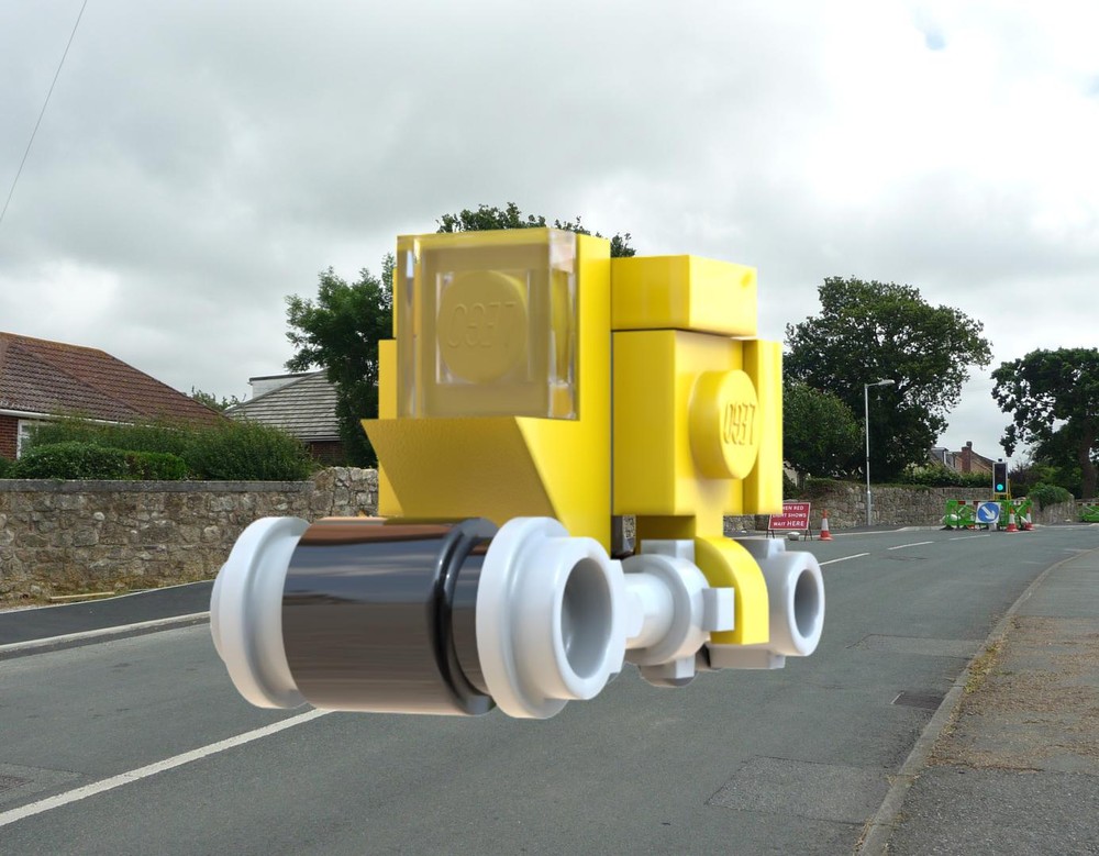 LEGO MOC Nano Steamroller by LegoOri | Rebrickable - Build with LEGO