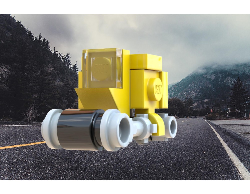 LEGO MOC Nano Steamroller by LegoOri | Rebrickable - Build with LEGO