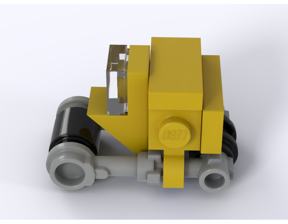 LEGO MOC Nano Steamroller by LegoOri | Rebrickable - Build with LEGO