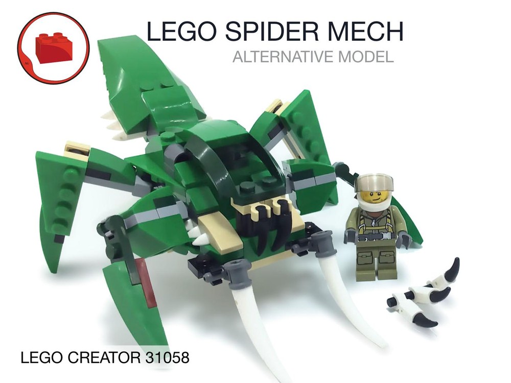LEGO MOC Spider Mech from LEGO CREATOR 31058 by Bricks Ideas ...