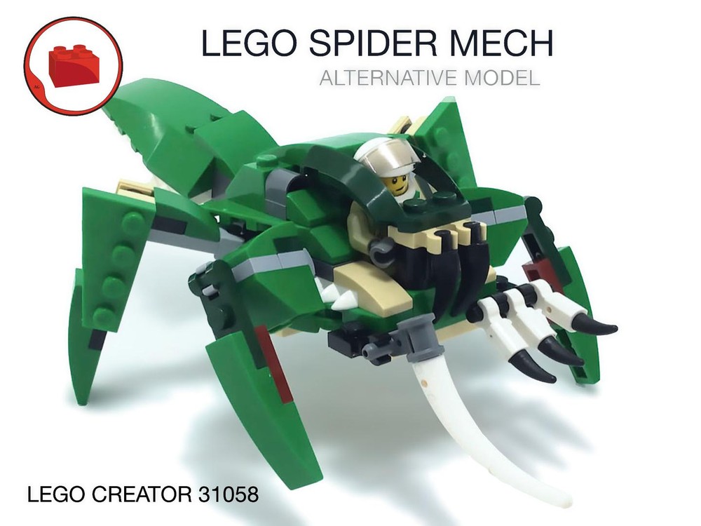 LEGO MOC-34685 Spider Mech from LEGO CREATOR 31058 by Bricks Ideas ...